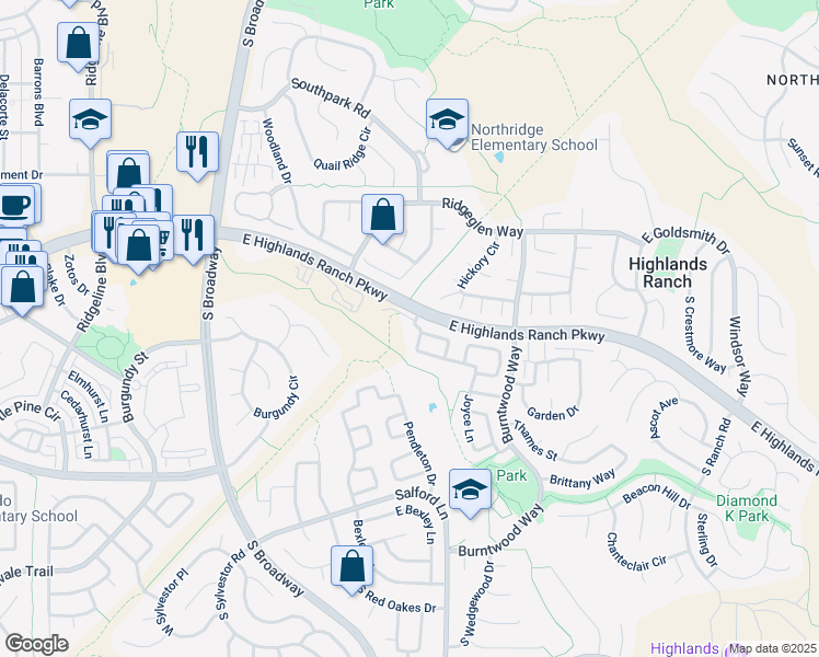514 Longfellow Lane, Highlands Ranch CO - Walk Score
