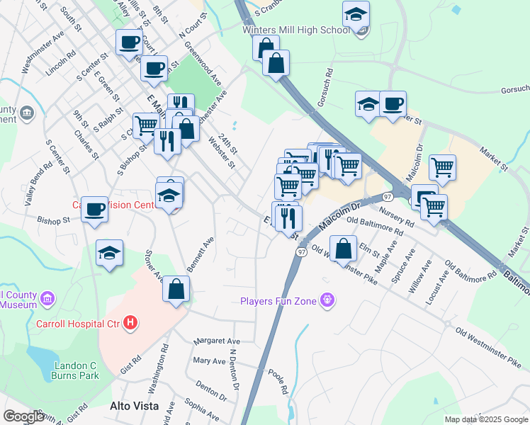 425 East Main Street, Westminster MD - Walk Score