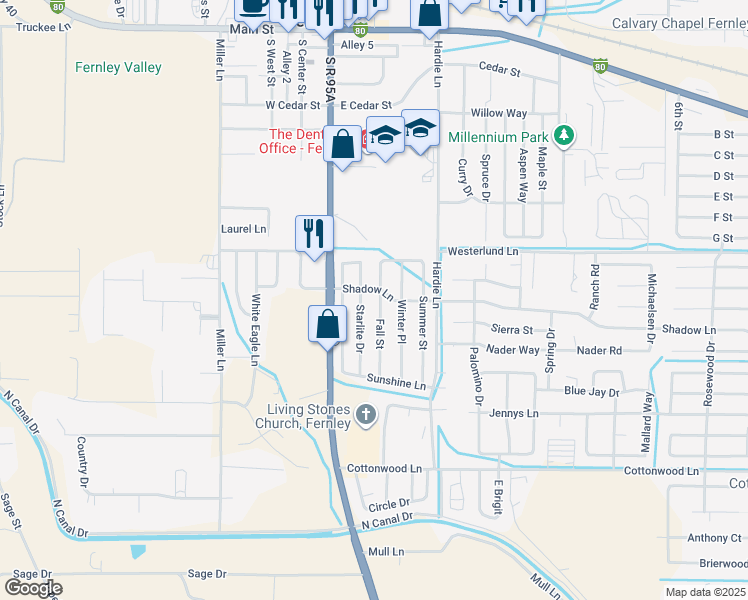 729 Fall Street, Fernley NV - Walk Score