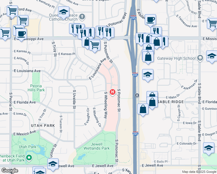 1411 South Potomac Street, Aurora CO - Walk Score