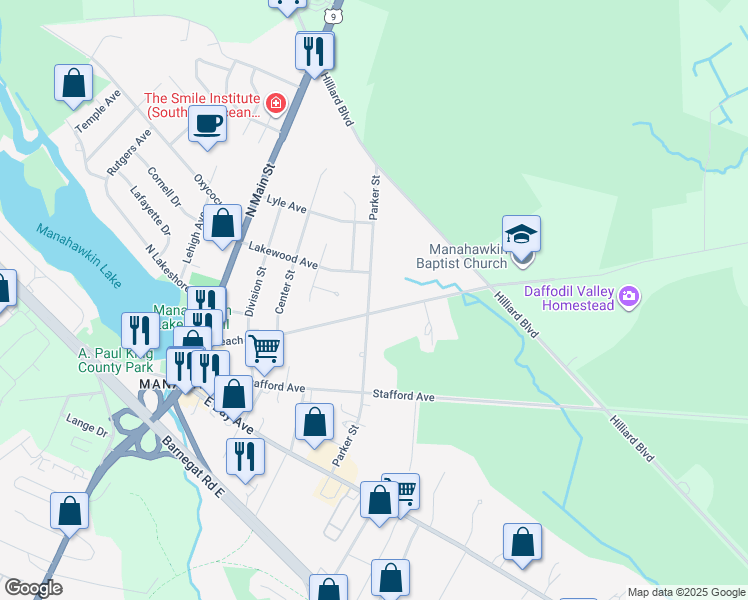 161 Parker Street, Manahawkin NJ - Walk Score