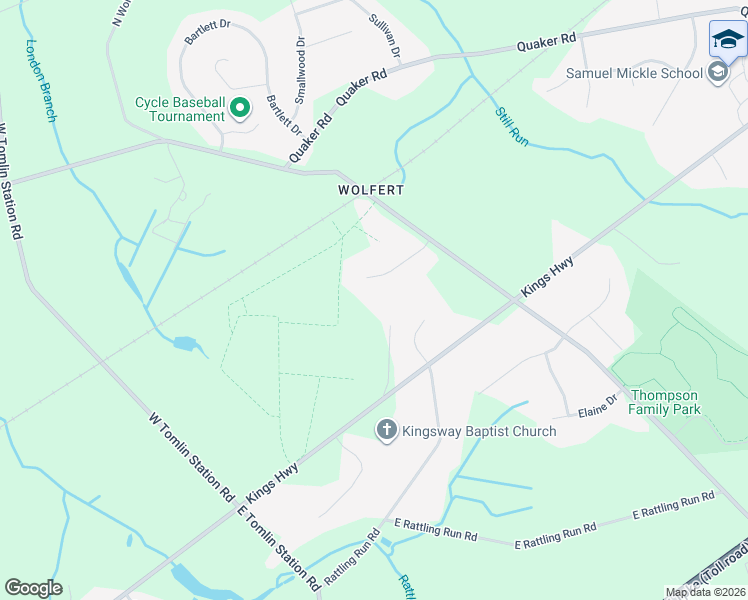 714 Nicole Road, Mickleton NJ - Walk Score