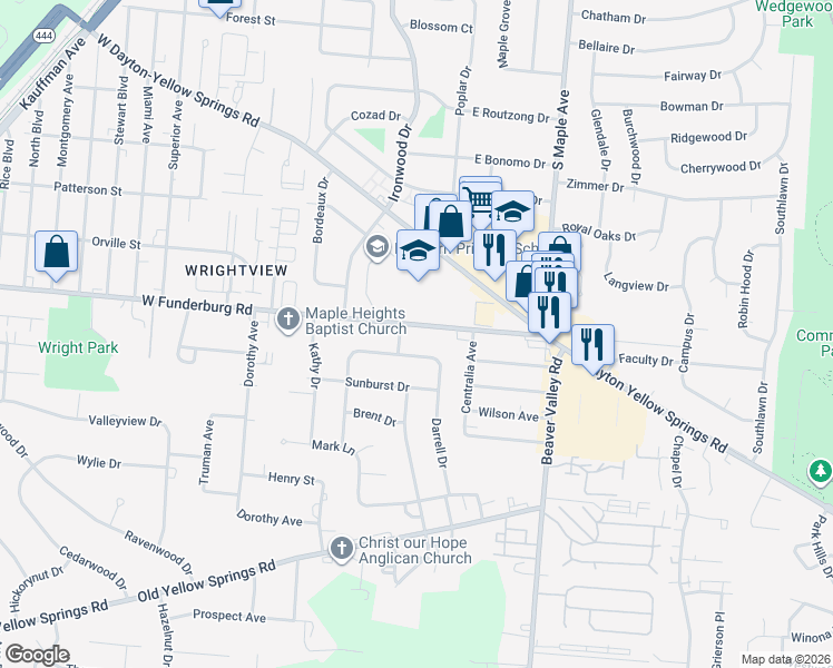 48 West Funderburg Road, Fairborn OH - Walk Score