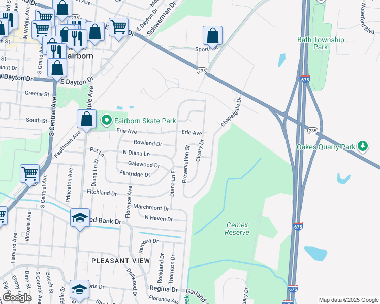 558 Preservation Street, Fairborn OH - Walk Score