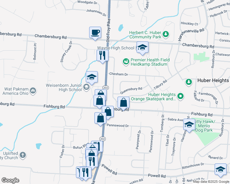 4869 Queensbury Road, Huber Heights OH - Walk Score