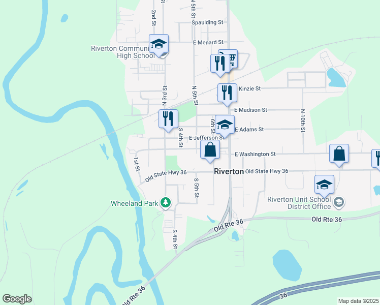 416 East Washington Street, Riverton IL - Walk Score