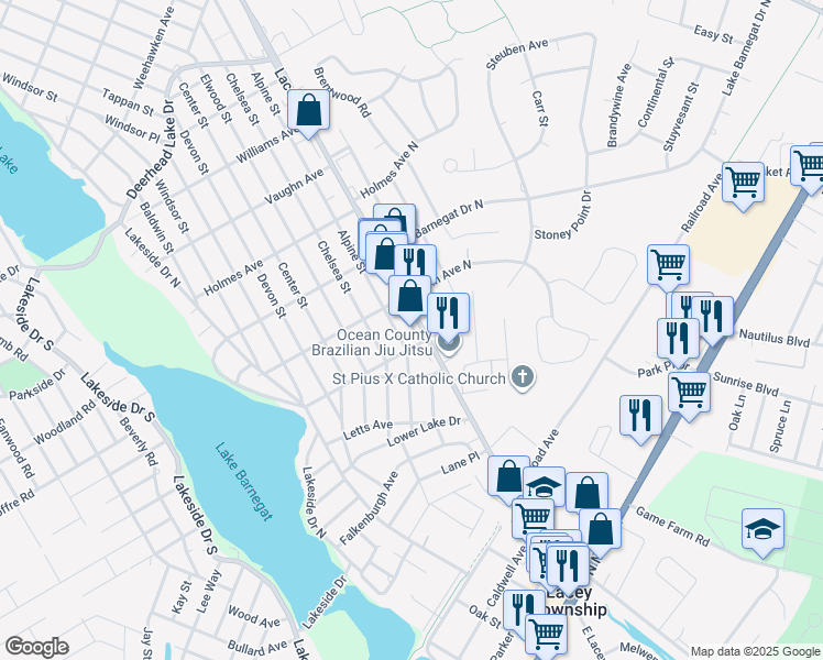 407 Lacey Road, Lacey Township NJ - Walk Score