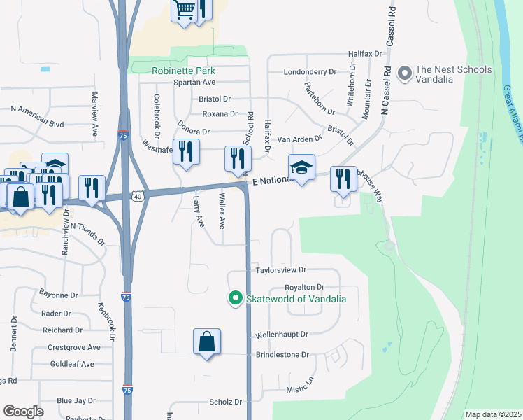 926 East National Road, Vandalia OH - Walk Score