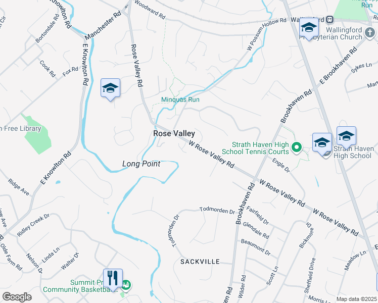 115 Rose Valley Road, Rose Valley PA - Walk Score