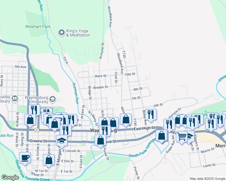 360 North Maiden Street, Waynesburg PA - Walk Score