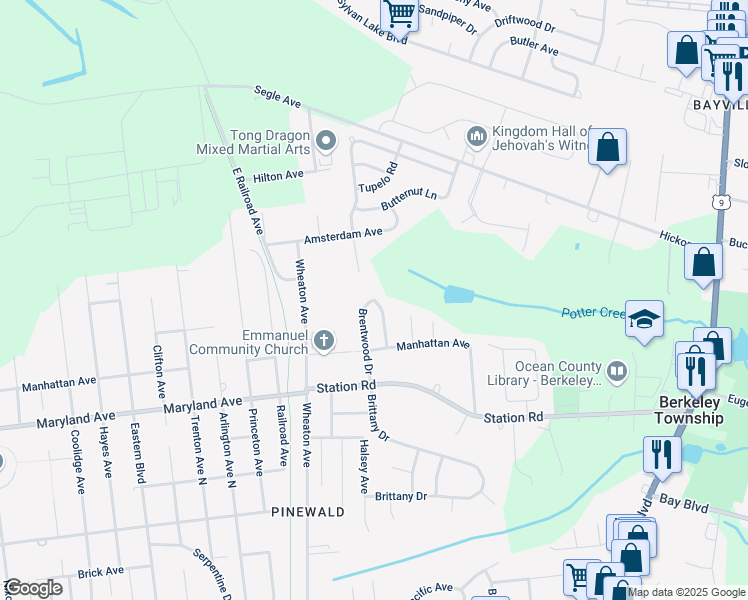 30 Brentwood Drive, Berkeley Township NJ - Walk Score