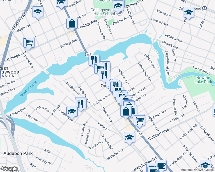 99 W Haddon Ave, Oaklyn NJ - Walk Score