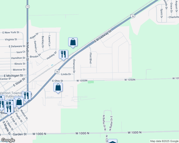 1093 West Limestone Way, Fortville IN - Walk Score
