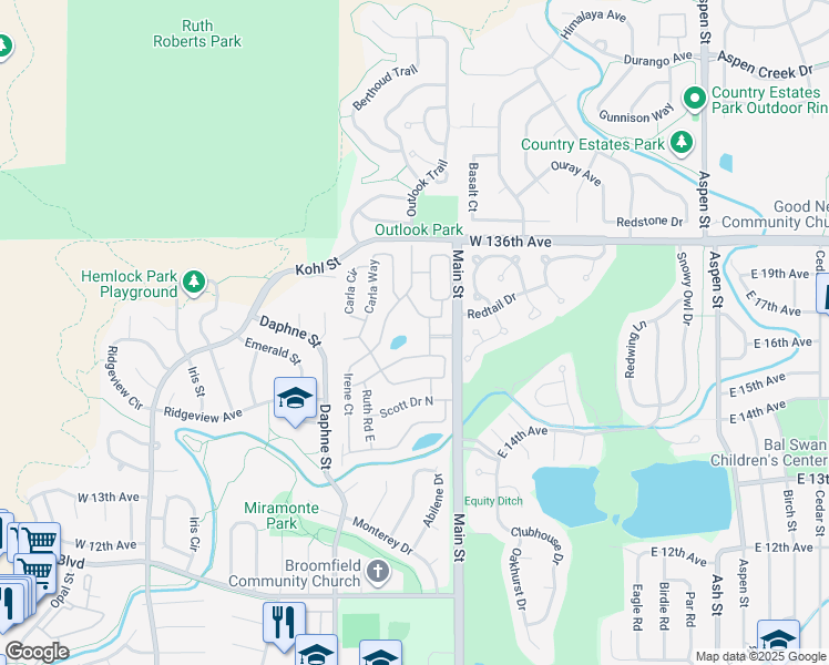 13405 Main Street, Broomfield CO - Walk Score