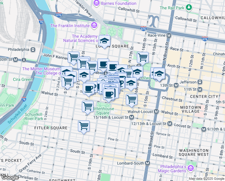 1800 Chestnut Street, Philadelphia PA - Walk Score