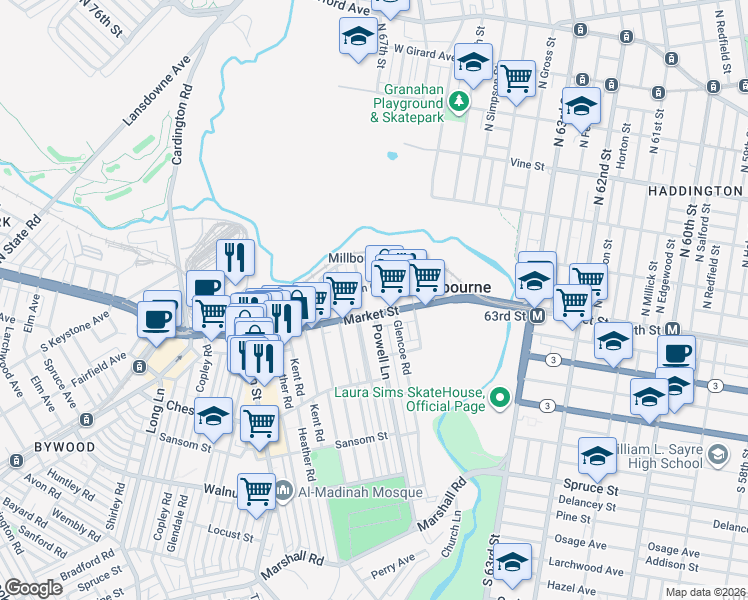 6505 Market Street, Millbourne PA - Walk Score