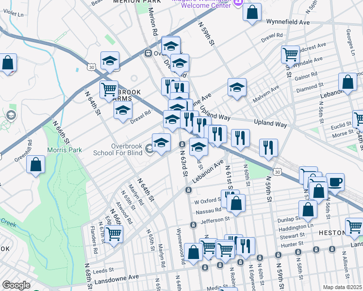 North 63rd Street & Malvern Avenue, Philadelphia PA - Walk Score