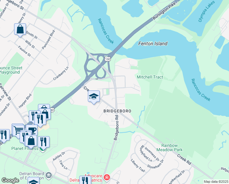 44 South Bridgeboro Street, Delran NJ - Walk Score