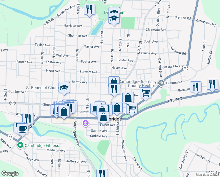 319 North 11th Street, Cambridge OH - Walk Score