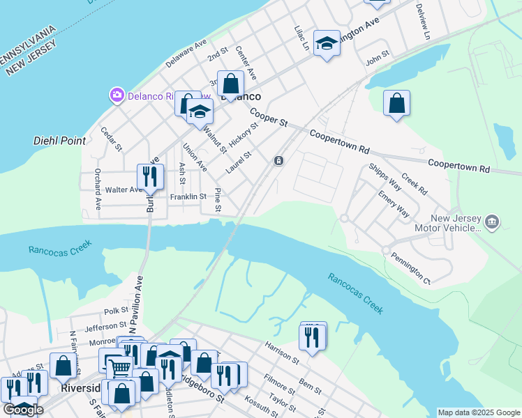 200 Rhawn Street, Delanco NJ - Walk Score