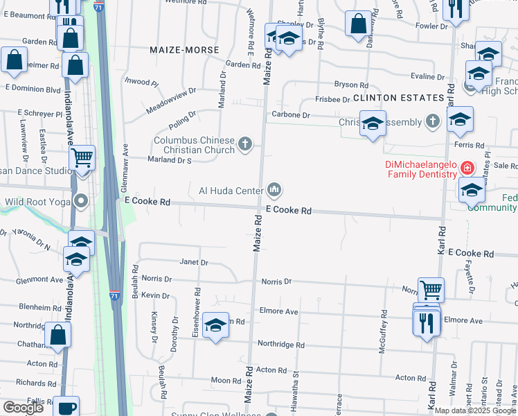 Maize Rd & E Cooke Rd, Columbus OH - Walk Score