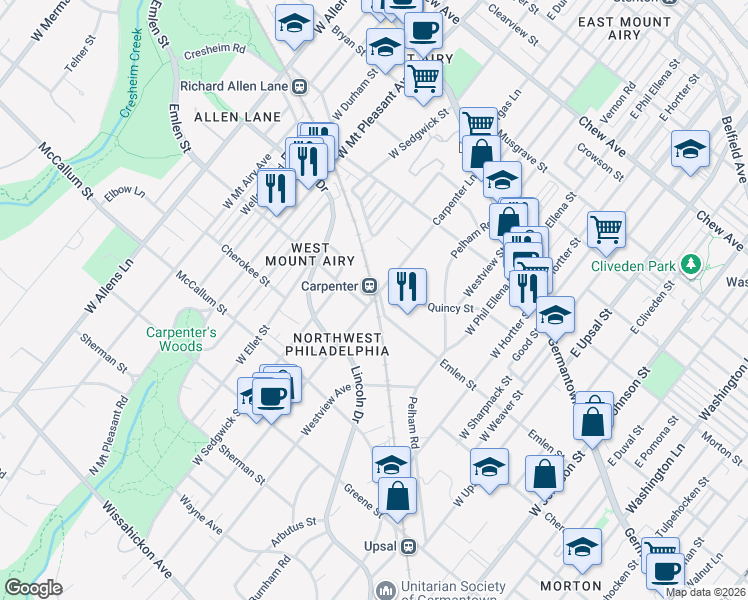 310 Carpenter Lane, Philadelphia PA - Walk Score