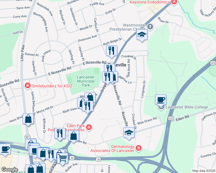 1829 Oregon Pike, Lancaster PA - Walk Score