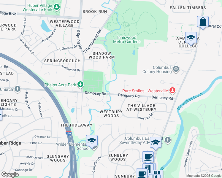 592 Dempsey Road, Westerville OH - Walk Score