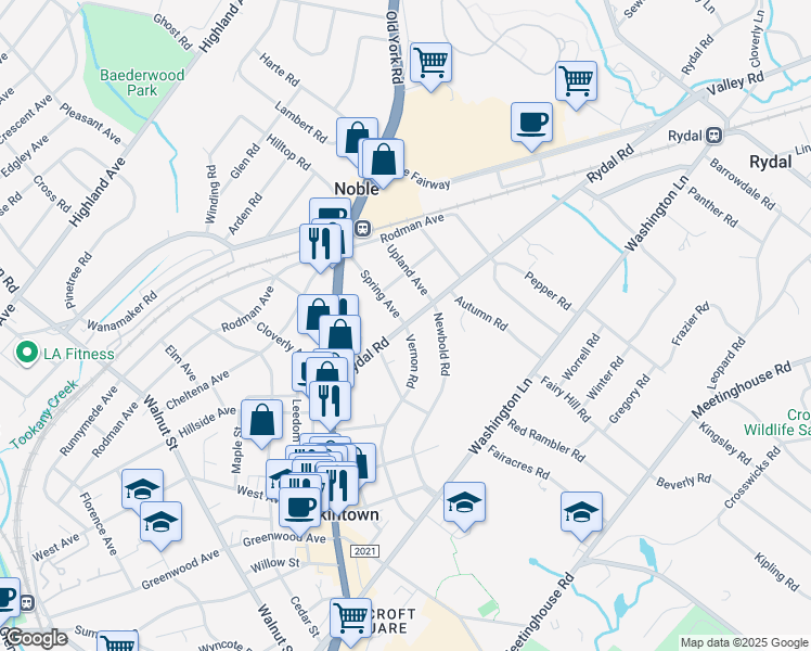 Rydal Road, Jenkintown PA - Walk Score