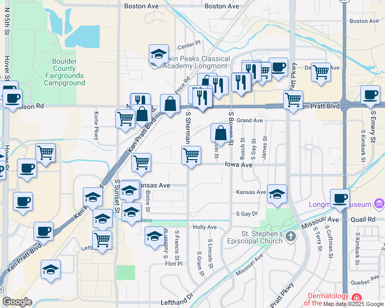 Longmont CO - Walk Score
