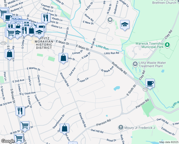 300 St Luke Dr, Lititz PA - Walk Score