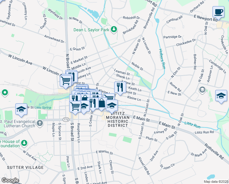 166 Front Street, Lititz PA - Walk Score