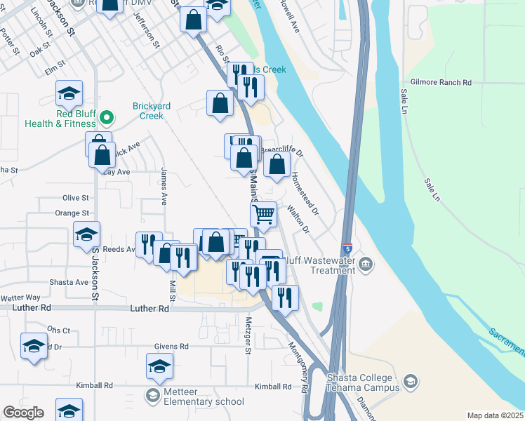 510 South Main Street, Red Bluff CA - Walk Score