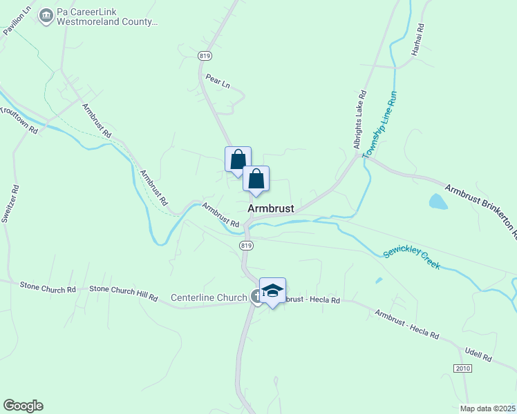 7868 Pennsylvania 819, Hunker PA - Walk Score