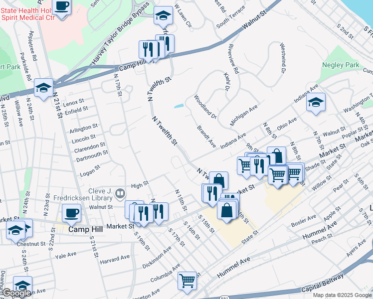 150 North 12th Street, Lemoyne PA - Walk Score