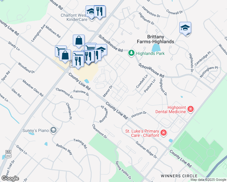 Anthem Way, Brittany Farms-the Highlands PA - Walk Score