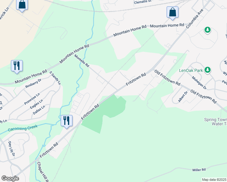 601 Fritztown Road, Sinking Spring PA - Walk Score