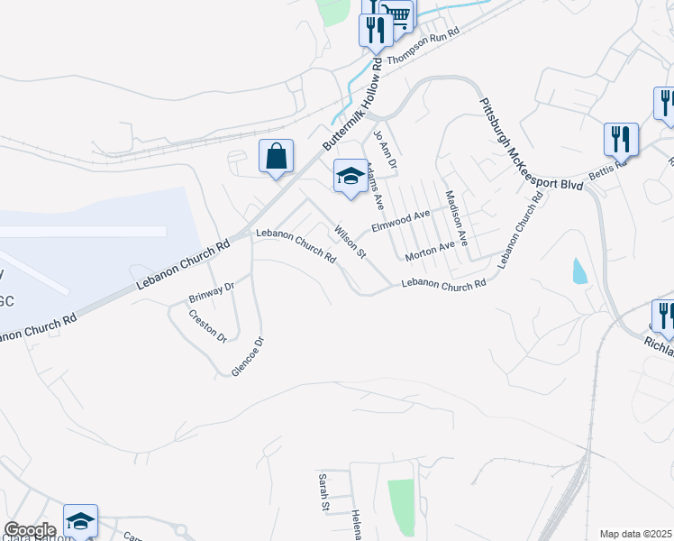 4110 Lebanon Church Road, West Mifflin PA - Walk Score