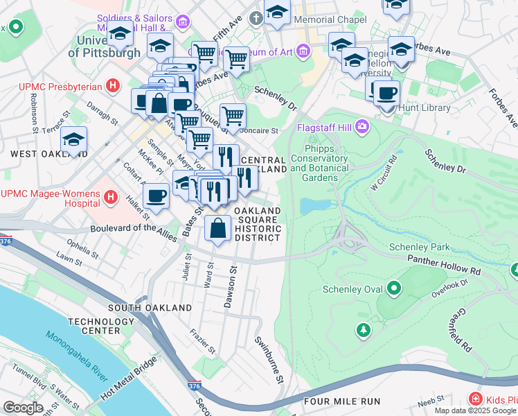 13 Oakland Square, Pittsburgh PA - Walk Score