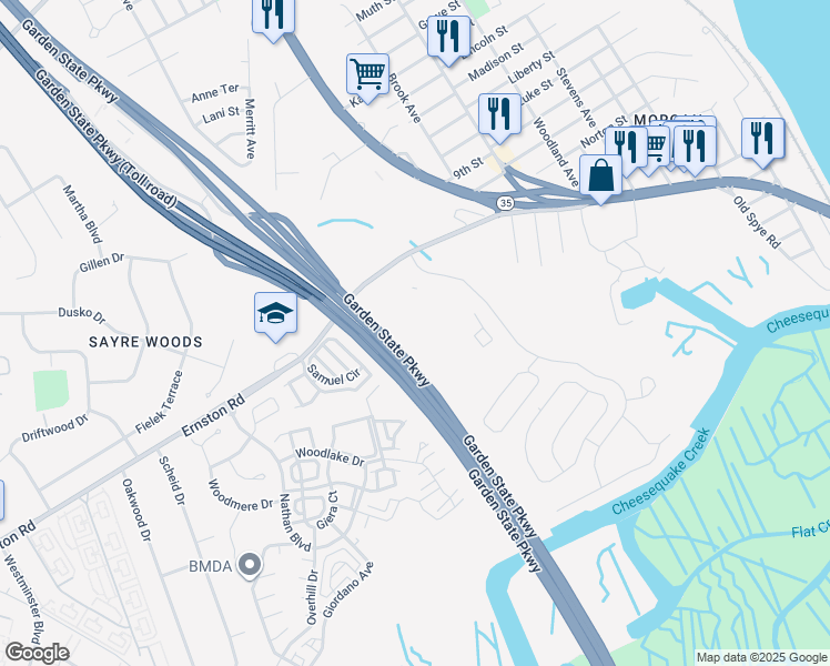 Sayreville NJ - Walk Score