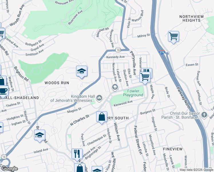 2623 Linwood Avenue, Pittsburgh PA - Walk Score