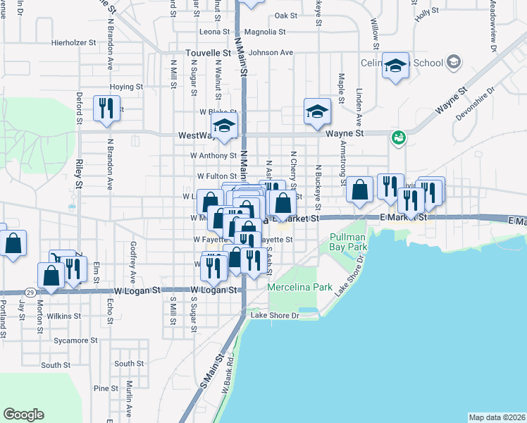 125 East Market Street, Celina OH - Walk Score