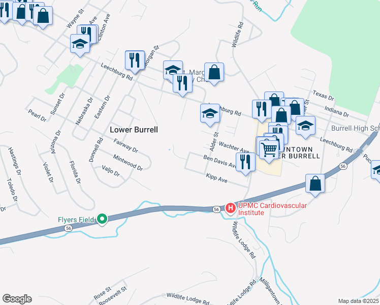 Lower Burrell Map at Phyllis Lange blog