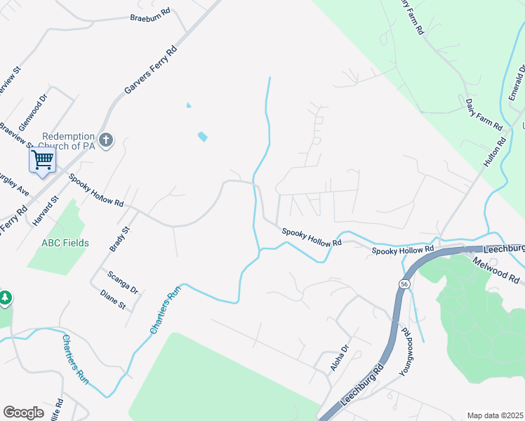 Spooky Hollow Road, Lower Burrell PA - Walk Score