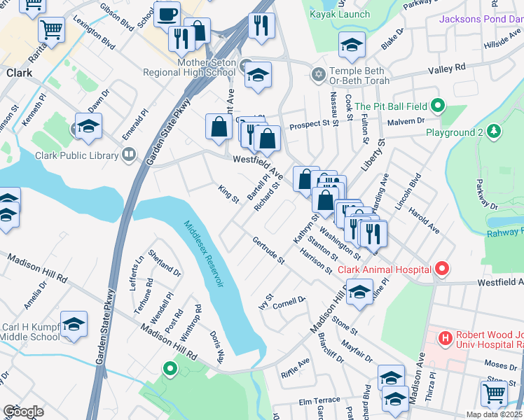 47 Richard Street, Clark NJ - Walk Score