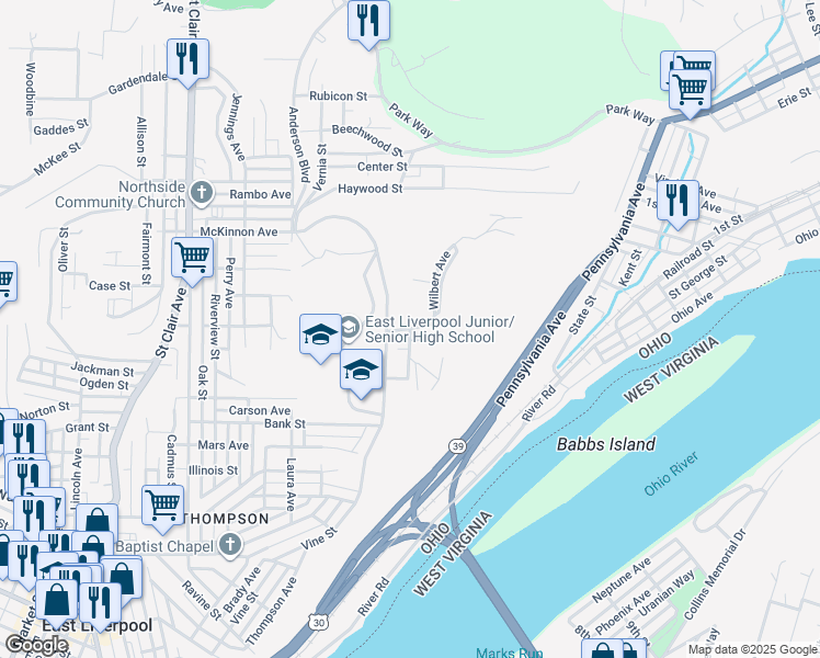 Eutaw Street, East Liverpool OH - Walk Score