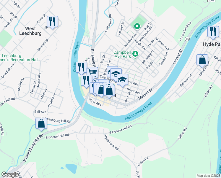 201 Main Street, Leechburg PA - Walk Score