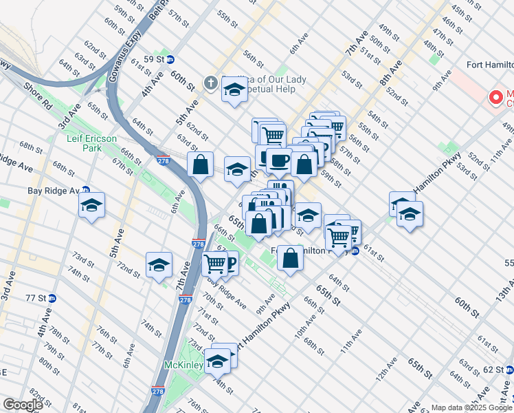 745 64th Street, New York NY - Walk Score