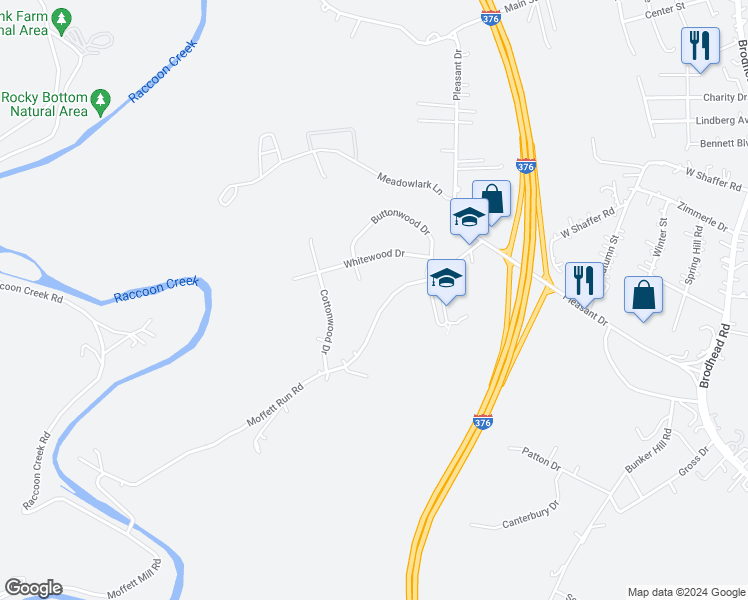 118 Moffett Run Road Aliquippa Pa Walk Score