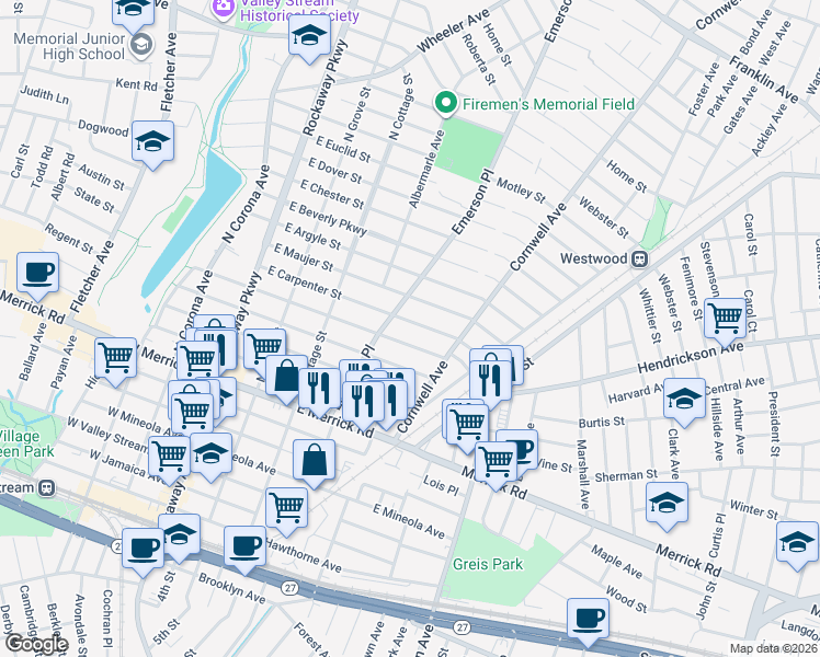 154 East Carpenter Street, Valley Stream NY - Walk Score